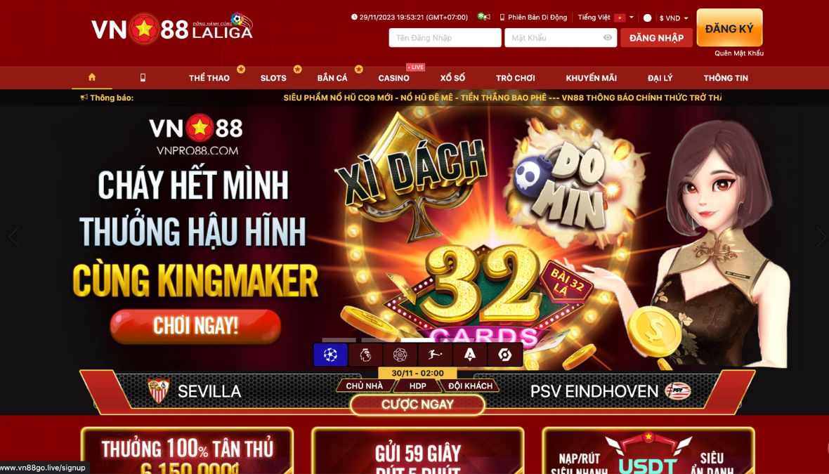 Đăng Nhập VN88 | Link Vào Login VN88 (05/2024)